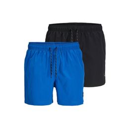 Jack & Jones JACK & JONES Herren Badeshorts "Badeshorts SWIM SHORTS 2er Pack", bunt, Gr. M, Obermaterial: 100% Polyester PES., Badehosen