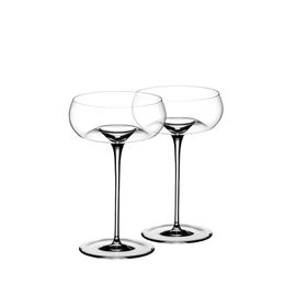 ZIEHER Champagnerglas "Weingl&auml;ser Vision 250 ml 2er Set transparent", bunt, Trinkgef&auml;&szlig;e