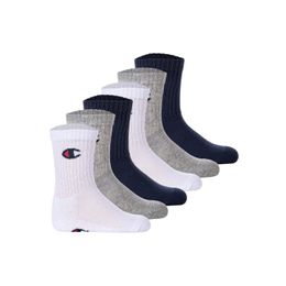 Champion M&auml;dchen Kurzsocken "Socken 6er Pack", Gr. 27, bunt, Obermaterial: 71% Baumwolle CO. 27% Polyamid PA. 2% Elasthan EL., Socken
