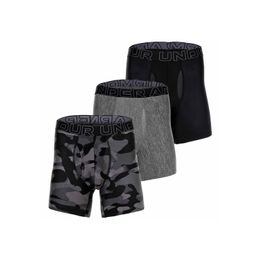 Under Armour Herren Boxershorts "Boxershort UA PERFORMANCE TECH - PRINT 6 IN 3PK 3er Pack", Gr. XXXL, bunt, Obermaterial: 90% Polyester Pol. recyc..