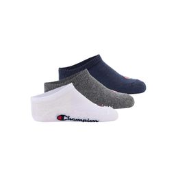 Champion M&auml;dchen Sneakersocken "Socken 3er Pack", Gr. 31, bunt, Obermaterial: 71% Baumwolle CO. 22% Polyester PES. 5% Polyamid PA. 2% Elasthan EL.,