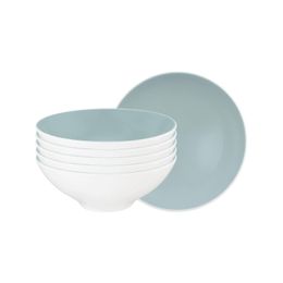 Seltmann Weiden Schale "Dessertschalen Life Fashion &oslash; 14,6 cm 6er Set", B/H/L: 14,6cm, blau, Sch&uuml;sseln