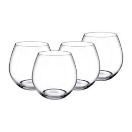 Villeroy & Boch VILLEROY & BOCH Glas "Wassergl&auml;ser Entr&eacute;e 570 ml 4er Set transparent", bunt, Trinkgef&auml;&szlig;e