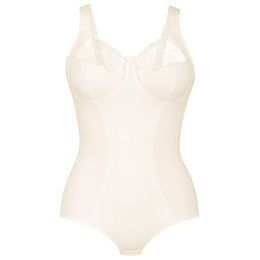 Anita Damen Miederbody "Komfort Korselett Lucia", Gr. 75, beige, Obermaterial: 64% Polyamid PA. 26% Elasthan EL. 10% Polyester PES., Bodys