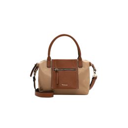 Tamaris Damen Shopper "Shopper TAS Fabrizia", braun, Polyester, Taschen