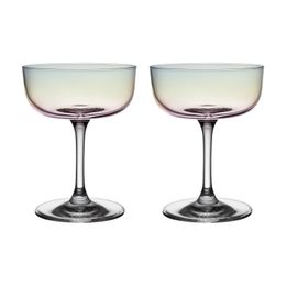 Sektglas "Sektschalen / Dessertschalen Like Glass 100 ml 2er Set", 2 tlg., bunt, LIKE. BY VILLEROY & BOCH, Trinkgef&auml;&szlig;e
