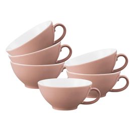 Seltmann Weiden Tasse "Teetassen Life Fashion 140 ml 6er Set", 6 tlg., rosa, Trinkgef&auml;&szlig;e