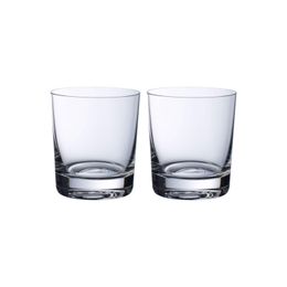 Villeroy & Boch VILLEROY & BOCH Whiskyglas "Wassergl&auml;ser Purismo Bar 320 ml 2er Set transparent", bunt, Trinkgef&auml;&szlig;e