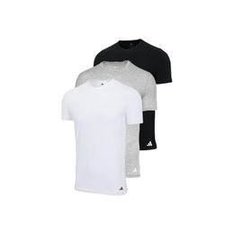Herren T-Shirt "T-Shirt Crew Neck Shirt Active Core Cotton 3PK 3er Pack", bunt, Gr. M, adidas originals, Obermaterial: 100% Baumwolle CO., Shirts