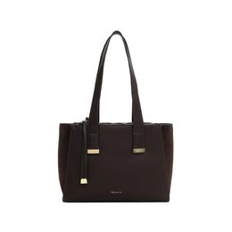 Tamaris Damen Shopper "Shopper TAS Galina", braun, Polyurethan, Taschen