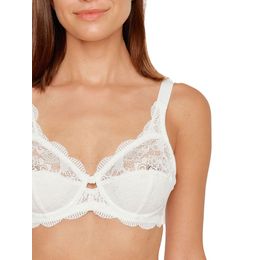 SuSa Damen B&uuml;gel-BH "BH mit B&uuml;gel Latina", Gr. 110, beige, Spitze, Obermaterial: 77% Polyamid PA. 15% Baumwolle CO. 8% Elasthan EL., BHs