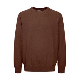 !Solid SOLID Herren Strickfleece-Pullover "Strickpullover SDIke", braun, Gr. XL, Obermaterial: 50% Baumwolle CO. 50% Polyester PES., Pullover