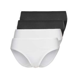 Sassa Mode SASSA Damen Minislip "4er Sparpack Slip Mini CASUAL COMFORT", Gr. 48, bunt, Stoff, Obermaterial: 95% Baumwolle CO. 5% Elasthan EL., Unterhosen
