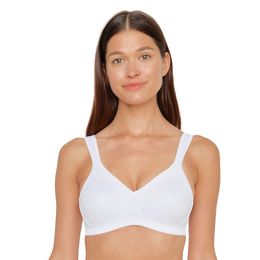 SuSa Damen B&uuml;gelloser BH "2er Pack BH ohne B&uuml;gel Topsy", Gr. 75, bunt, Stoff, Obermaterial: 83% Polyester PES. 17% Elasthan EL., BHs