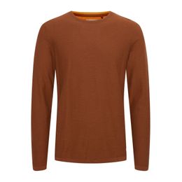 Blend Herren Strickfleece-Pullover "Strickpullover BHPullover", braun, Gr. XL, Obermaterial: 100% Baumwolle CO., Pullover
