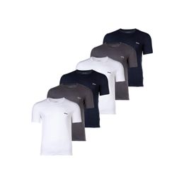 BOSS Damen T-Shirt "T-Shirt T-Shirt RN 3P Classic 6er Pack", bunt, Gr. M, Obermaterial: 100% Baumwolle CO., Shirts