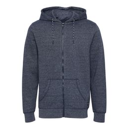 11 Project Herren Kapuzensweatjacke "Kapuzensweatjacke PROlias", blau, Gr. L, Obermaterial: 60% Baumwolle CO. 40% Polyester PES., Sweatjacken