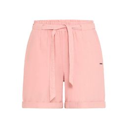 oxmo Damen Shorts "Shorts OXLina", rot, Gr. M, Obermaterial: 100% Baumwolle CO., Hosen
