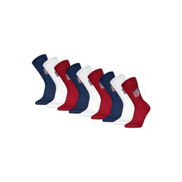 NFL Herren Kurzsocken "Socken NFL SHIELD 9Pack Crew Socks 9er Pack", Gr. 39, bunt, Obermaterial: 61% Baumwolle CO. 35% Polyester PES. 4% Elasthan