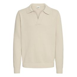 !Solid SOLID Herren Strickfleece-Pullover "Strickpullover SDRhett", beige, Gr. M, Obermaterial: 100% Baumwolle CO., Pullover