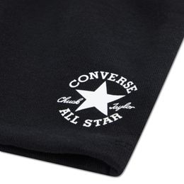 Converse Jungen Sweatshorts "CNVG DISSECTED CTP CORE SHORT"schwarz, Gr. 110, Obermaterial: 60% Baumwolle, 40% Polyester, Hosen, f&uuml;r Kinder,