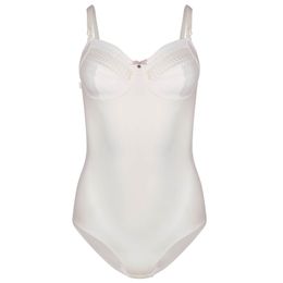SuSa Damen Body "Body ohne B&uuml;gel Santorin", Gr. 90, beige, Obermaterial: 63% Polyamid PA. 21% Elasthan EL. 16% Polyester PES., Bodys