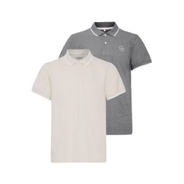 Blend Herren Poloshirt "Poloshirt BHPolo 2-Pack", grau, Gr. L, Obermaterial: 100% Baumwolle CO., Shirts