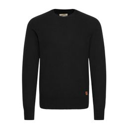 Blend Herren Strickfleece-Pullover "Strickpullover BHFinn", schwarz, Gr. XXL, Obermaterial: 70% Baumwolle CO recyc.. 30% Polyester Pol. recyc..,
