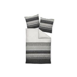 Bettbezug Janine, B:155cm L:220cm, bunt, Buntgewebe, Obermaterial: 100% Baumwolle CO., Bettbez&uuml;ge, "Bettw&auml;sche DAVOS 1er Pack"