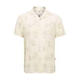 Blend Herren Kurzarmhemd "Kurzarmhemd BHShirt", gr&uuml;n, Gr. L, Obermaterial: 100% Viskose CV., Hemden