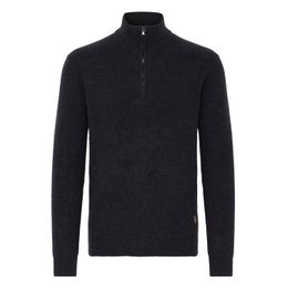 INDICODE Herren Troyer "Troyer IDBratram", schwarz, Gr. S, Obermaterial: 58% Polyacryl PAN. 32% Polyester PES. 7% Wolle mw. 3% Elasthan EL., Pullover