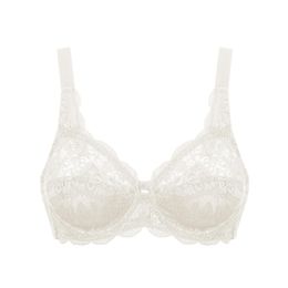 SuSa Damen B&uuml;gel-BH "BH mit B&uuml;gel Latina", Gr. 85, beige, Spitze, Obermaterial: 77% Polyamid PA. 15% Baumwolle CO. 8% Elasthan EL., BHs