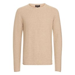 INDICODE Herren Strickfleece-Pullover "Strickpullover IDJadas", beige, Gr. XXL, Obermaterial: 90% Baumwolle CO. 10% Polyamid PA., Pullover
