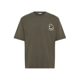 Casual Friday Herren Rundhalsshirt "Rundhalsshirt CFHargin", schwarz, Gr. XL, Obermaterial: 100% Baumwolle CO., Shirts
