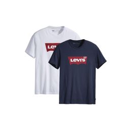Levi's LEVI'S Herren T-Shirt "T-Shirt Graphic Set-In Neck 2er Pack", bunt, Gr. S, Obermaterial: 100% Baumwolle CO., Shirts
