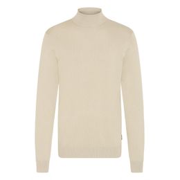 Blend Herren Rollkragenpullover "Rollkragenpullover BHDAN", grau, Gr. L, Obermaterial: 70% Viskose CV. 30% Nylon NY., Pullover