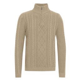 11 Project Herren Troyer "Troyer PRJamelien", beige, Gr. L, Obermaterial: 100% Baumwolle CO recyc.., Pullover