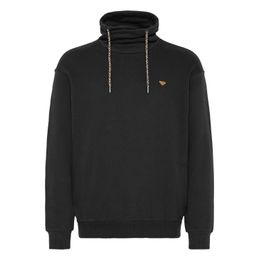 Blend Herren Longpullover "Sweatshirt BHLapol", schwarz, Gr. XL, Obermaterial: 100% Baumwolle CO., Pullover