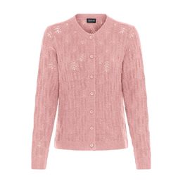oxmo Damen Strickjacke "Strickjacke OXSinva", grau, Gr. XXL, Obermaterial: 76% Polyacryl PAN. 21% Polyester PES. 3% Elasthan EL., Strickjacken
