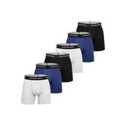 Scotch & Soda SCOTCH & SODA Herren Boxershorts "Boxershort Solid Cotton Stretch 6er Pack", Gr. L, bunt, Obermaterial: 95% Baumwolle CO. 5% Elasthan EL., Unterhosen