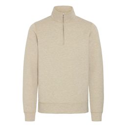 Casual Friday Herren Troyer "Troyer CFSebastian", gr&uuml;n, Gr. L, Obermaterial: 80% Viskose CV. 13% Polyester PES. 7% Elasthan EL., Pullover