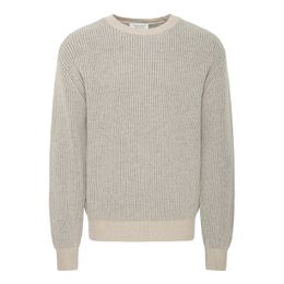 Casual Friday Herren Strickfleece-Pullover "Strickpullover CFFenix", beige, Gr. XL, Obermaterial: 50% Wolle mw. 50% Polyamid PA., Pullover