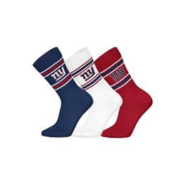 NFL Damen Kurzsocken "Socken NFL 3Pack Crew Socks 3er Pack", Gr. 39, bunt, Obermaterial: 58% Baumwolle CO. 39% Polyester PES. 3% Elasthan EL., Socken
