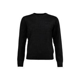 Armani Exchange Damen Sweater "Strickpullover Pullover", schwarz, Gr. L, Obermaterial: 100% Schurwolle WV., Sweatshirts
