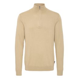 Blend Herren Troyer "Troyer BHPullover", beige, Gr. M, Obermaterial: 78% Viskose CV. 22% Polyester PES., Pullover