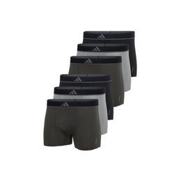 Herren Boxershorts "Boxershort Trunks Active Micro Flex Eco 6P 6er Pack", adidas originals, Gr. XXL, bunt, Obermaterial: 85% Polyester PES. 15%