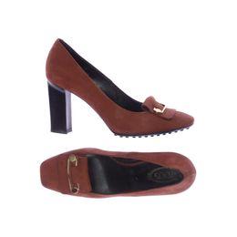 Tod's Tod's Pumps Damen Gr&ouml;&szlig;e 36 Second Hand braun