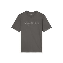 Marc O'Polo MARC O'POLO Herren T-Shirt "T-Shirt Big-Logo 1er Pack", grau, Gr. S, Obermaterial: 100% Baumwolle CO., Shirts