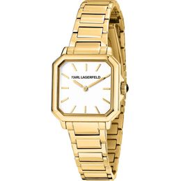 K by KARL LAGERFELD Karl Lagerfeld Analog Watch female Gold size One Size