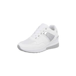 Ital-Design Sneaker Damen Gr&ouml;&szlig;e 41 silber / wei&szlig;